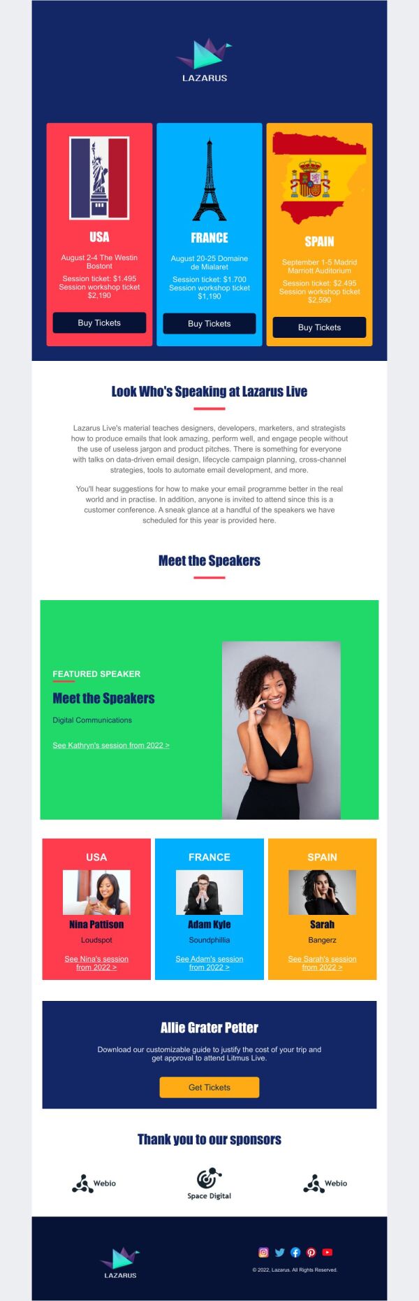 Coming Soon Email Template 'Business Event' for Personal Branding ...