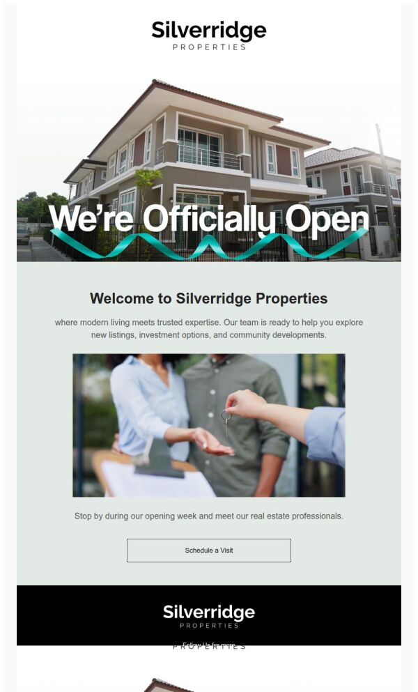 Grand Opening Email Template '' for Real Estate | PosterMyWall