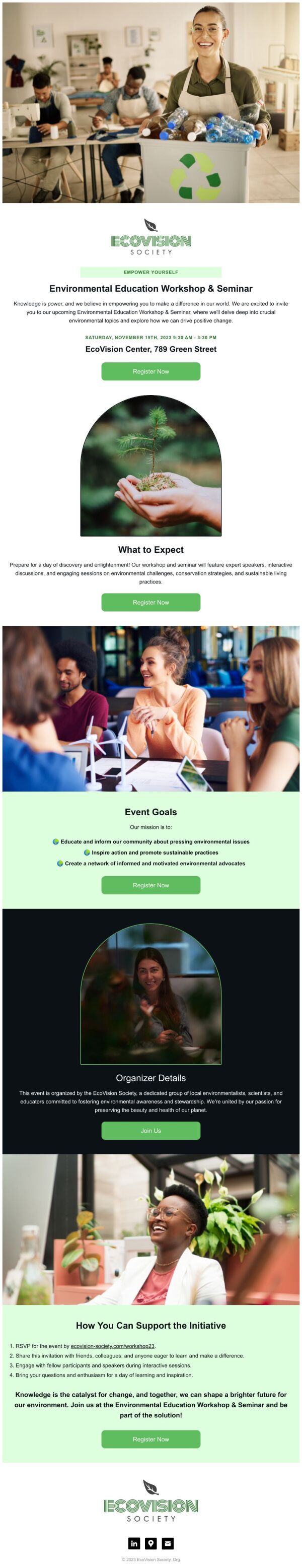 ML31 - Environment Event Invitation 5 | PosterMyWall