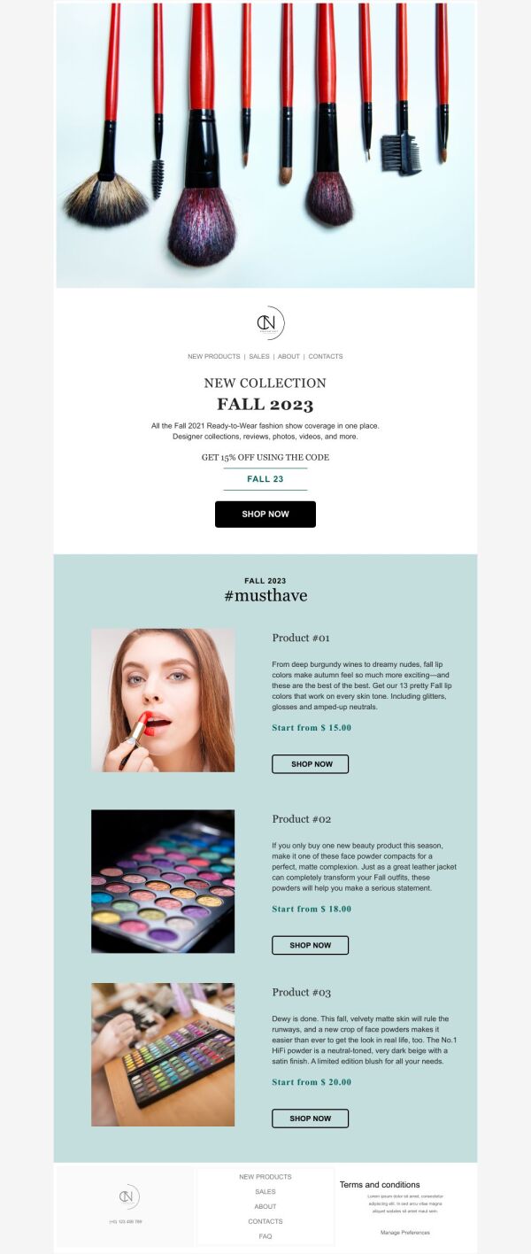 Sale Email Template 'Ready-to-Wear Fashion' for Retail | PosterMyWall
