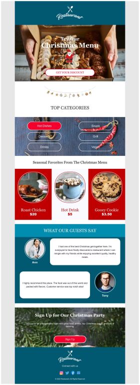 Free Food Sale Email Templates | Email Marketing Platform | PosterMyWall