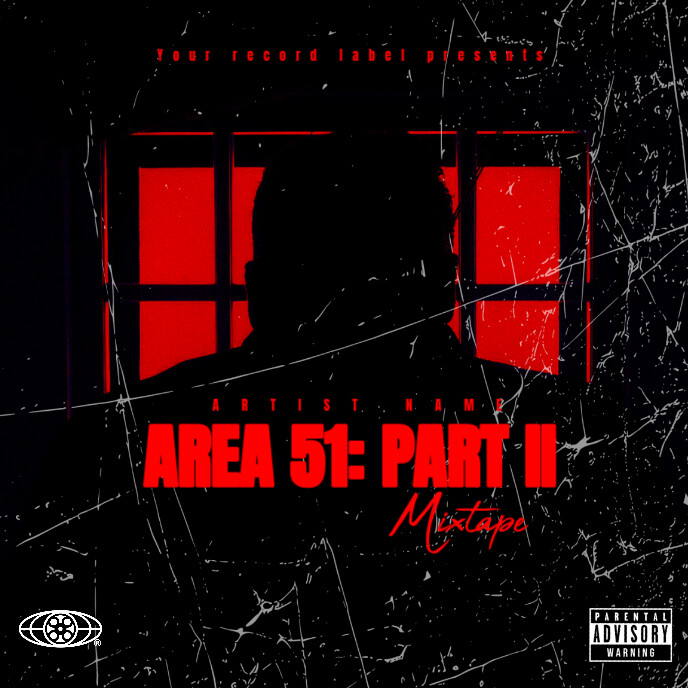 Plantilla de "area 51: Part 2" Album Cover | PosterMyWall