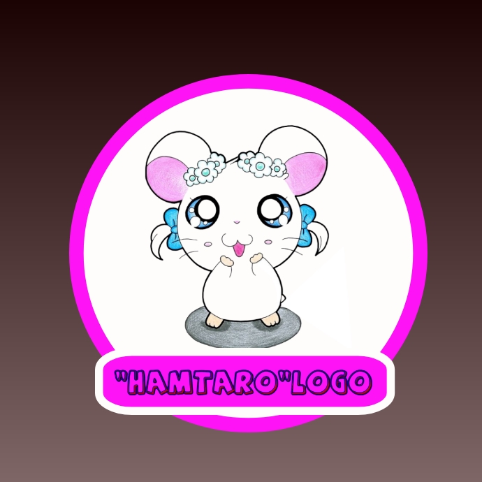 Plantilla de Del Logotipo de "hamtaro" | PosterMyWall