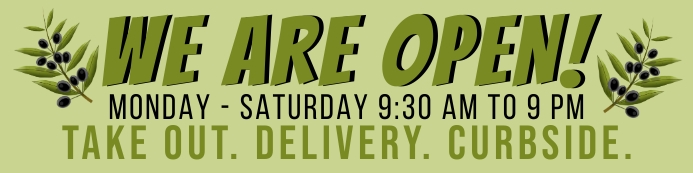 Copy of "WE ARE OPEN" 2 X 8 BANNER | PosterMyWall