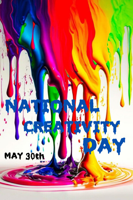 Ñational creativity day template | PosterMyWall