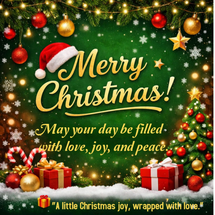 “Silent Joy” 🎄 Modelo | PosterMyWall