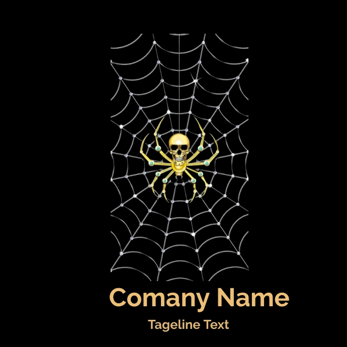 spider icon for gaming logo Template | PosterMyWall