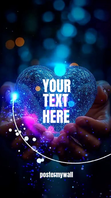 💎 “Hands Holding Love – Sparkling Diamond Romance Animation” Template ...