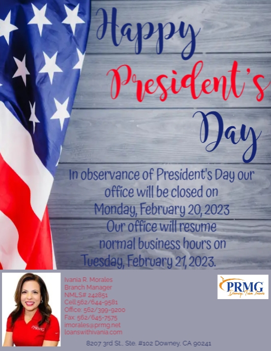 President's Day Template | PosterMyWall