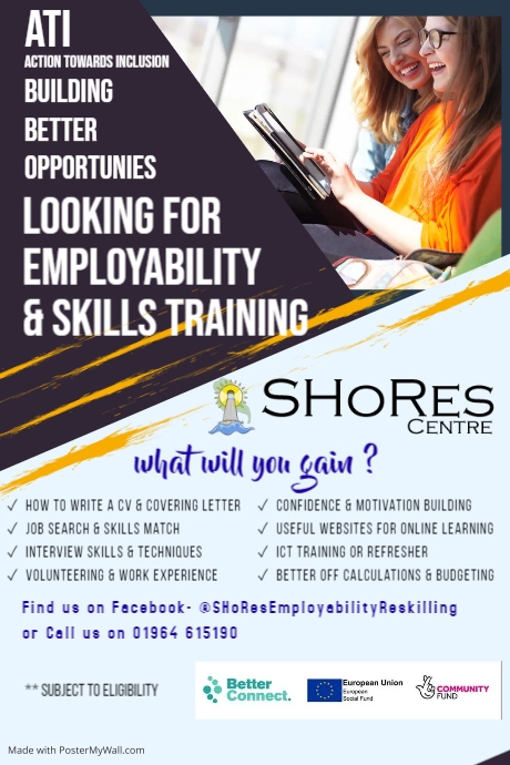 V2 - Employability & Digital Skills | PosterMyWall