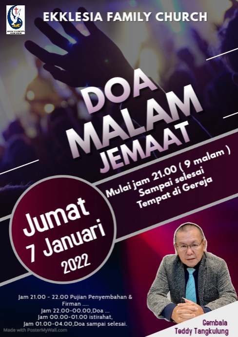 Copy of Salinan ONLINE WORSHIP FLYER | PosterMyWall