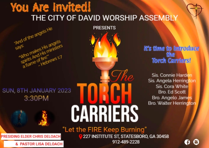 The Torch Carriers | PosterMyWall