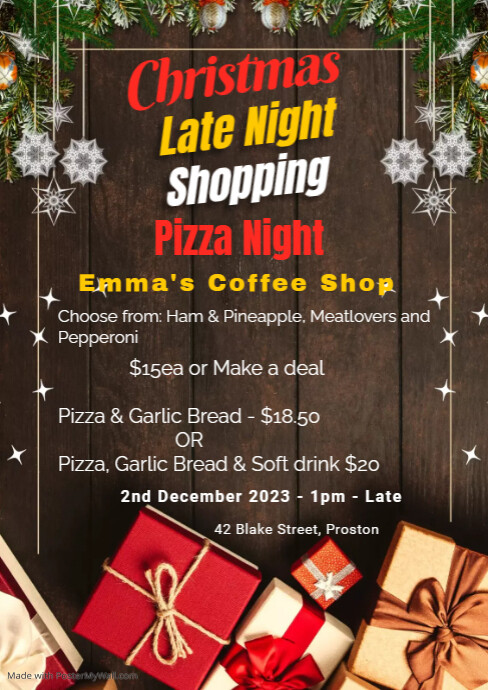 Christmas Night Party | PosterMyWall