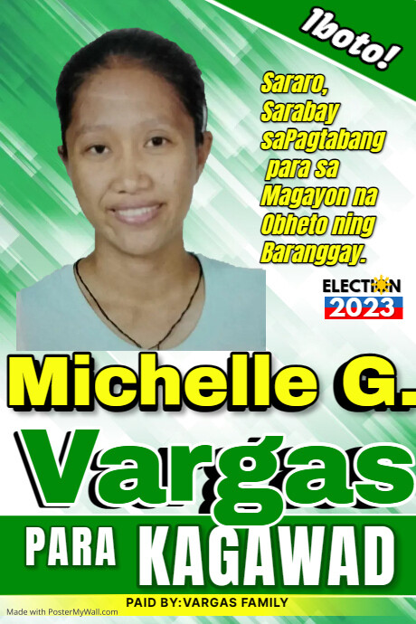 Green Election Poster | PosterMyWall