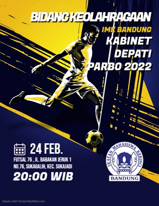 Soccer Futsal Football Tournament Flyer Poster Template | PosterMyWall