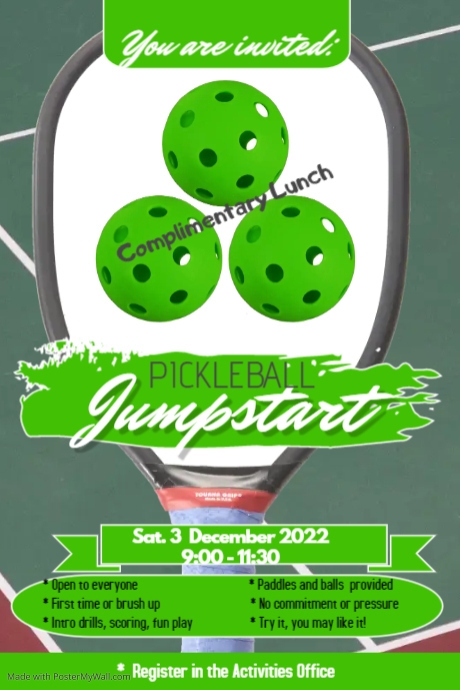 Copy of Copy of Pickleball Tournament Poster | PosterMyWall