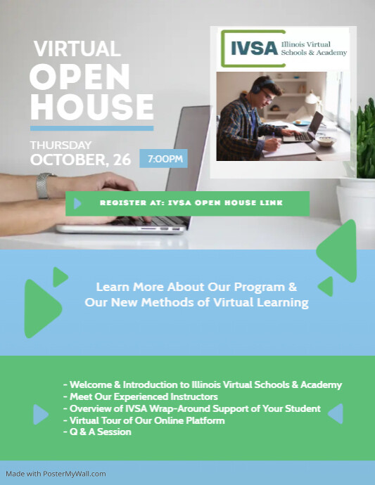 Copy of Virtual Open House Flyer | PosterMyWall