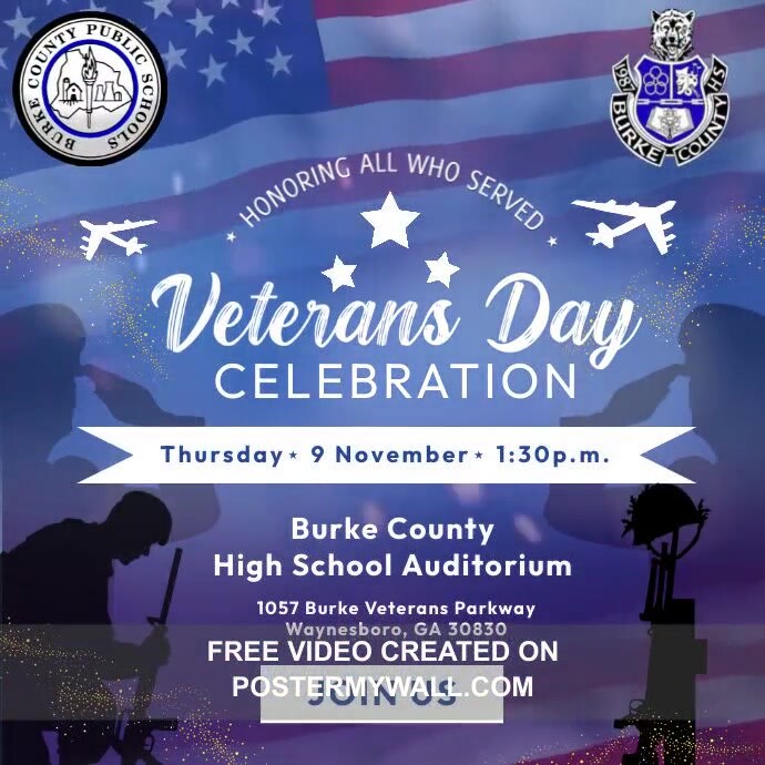 Veterans Day Celebration Post Template | PosterMyWall