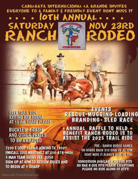 Horse ridign lessons flyer template | PosterMyWall