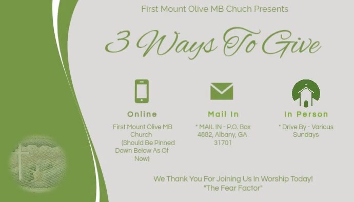 ways to give | PosterMyWall