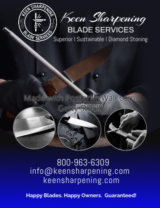 Sharpening service Flyer Template | PosterMyWall