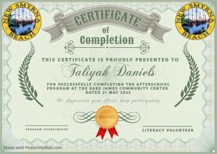 Custom Certificate Design Template | PosterMyWall