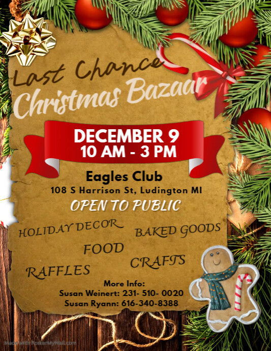 Christmas Craft Fair Flyer | PosterMyWall