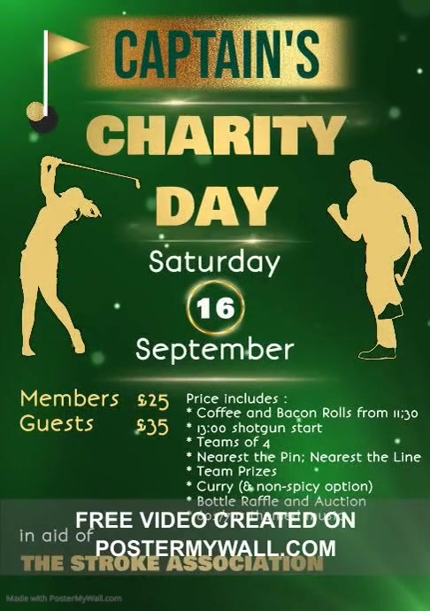 golf day ad social media design template | PosterMyWall