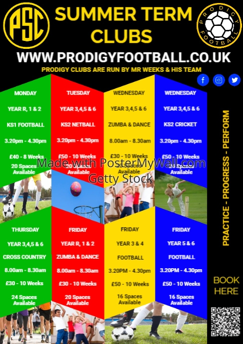 Summer Term Club Flyer | PosterMyWall