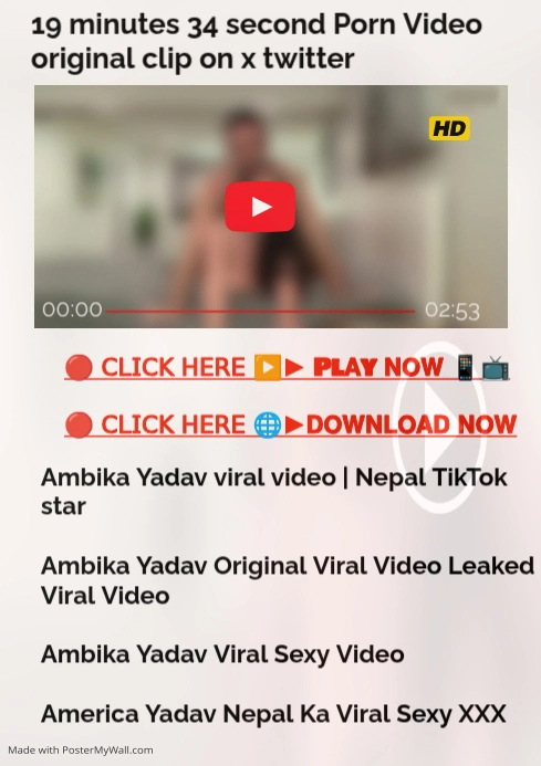 Ambika Yadav viral video | Nepal TikTok star | PosterMyWall