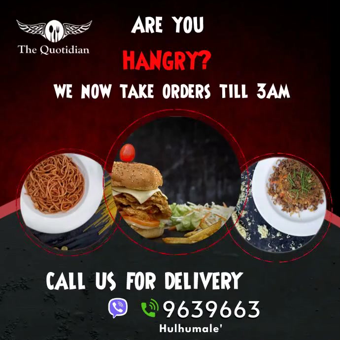 Copy of food menu | PosterMyWall