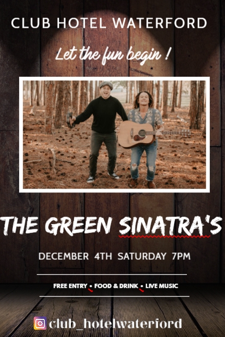 Copy of Country Music Band Flyer Design Template | PosterMyWall