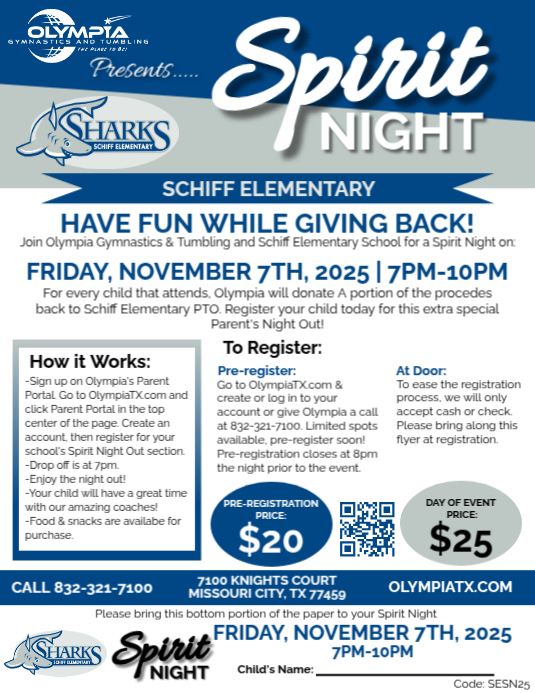 Spirit Night | PosterMyWall