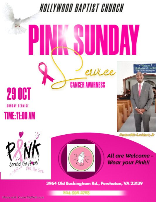 pink sunday | PosterMyWall