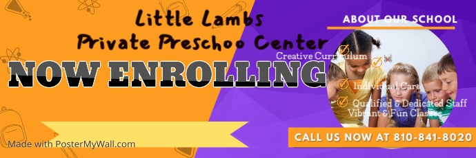 Academy Classes Enrollment Banner Design | PosterMyWall