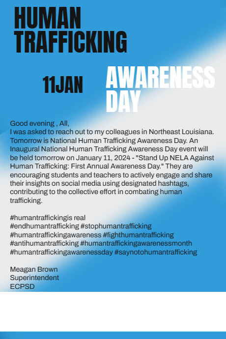 Human Trafficking Awareness Campaign Template | PosterMyWall