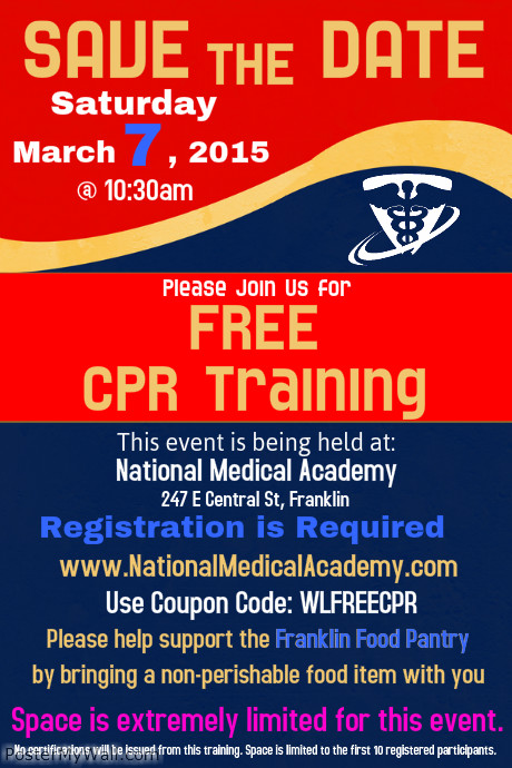 Free CPR Training | PosterMyWall
