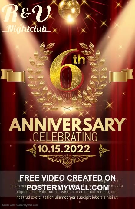 anniversary | PosterMyWall