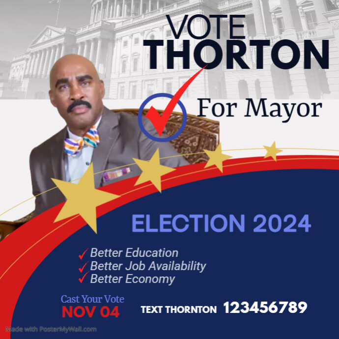 Election Campaign Instagram Post | PosterMyWall