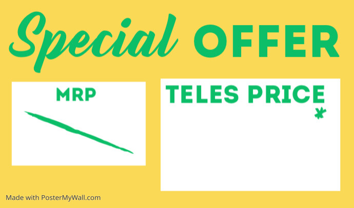 Offer price tag for small business | PosterMyWall