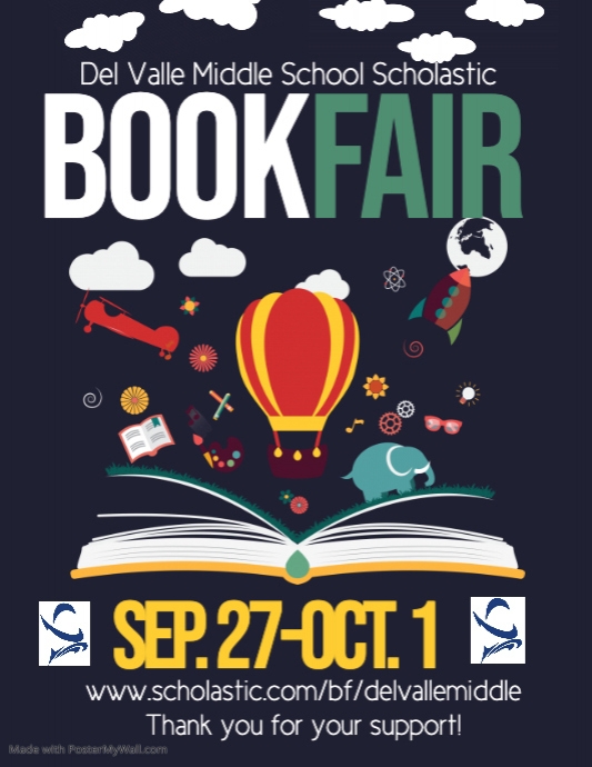 DLVMS Fall Book Fair 2021 | PosterMyWall