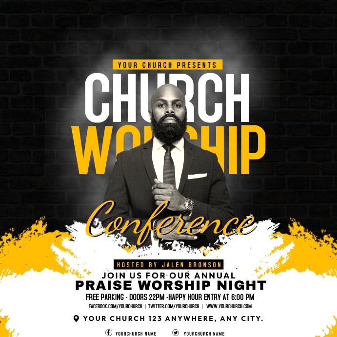 01 church Template | PosterMyWall