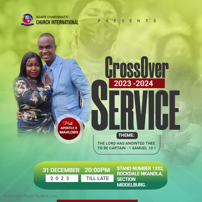 Holy Ghost Flyer Template | PosterMyWall