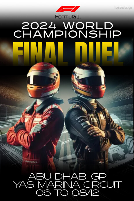 010224 F1 World Championship Template | PosterMyWall