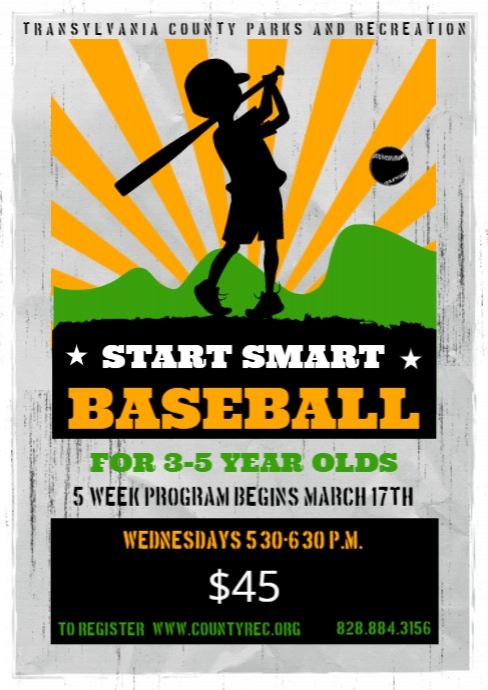 Copy of YOUTH BASEBALL POSTER | PosterMyWall
