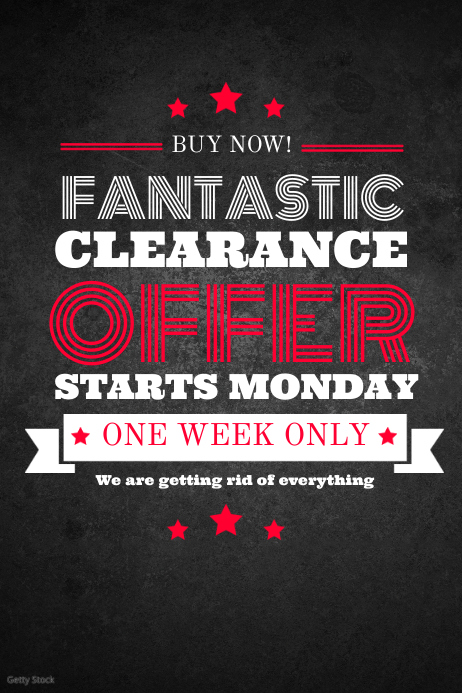 Copy of Retail Sale Poster Template | PosterMyWall