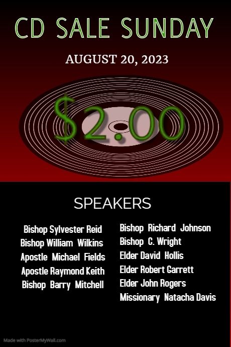 Copy of CD Release or Listening Party | PosterMyWall