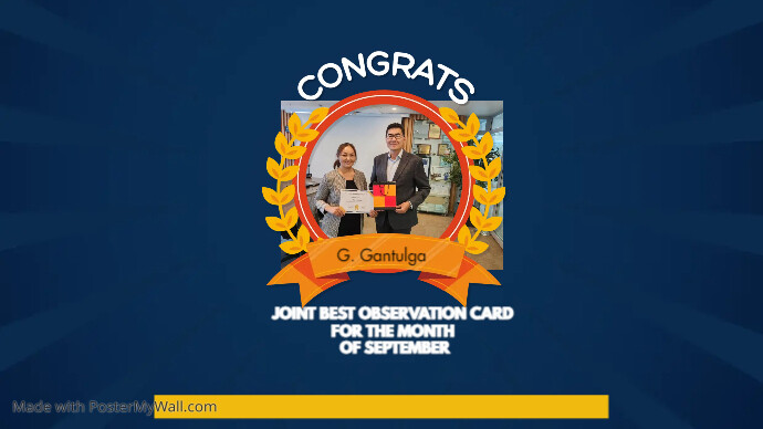 Custom Staff and Employee Best Award | PosterMyWall