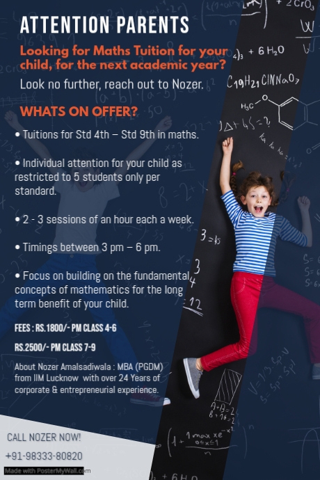 Copy of English Tuition Flyer Template | PosterMyWall