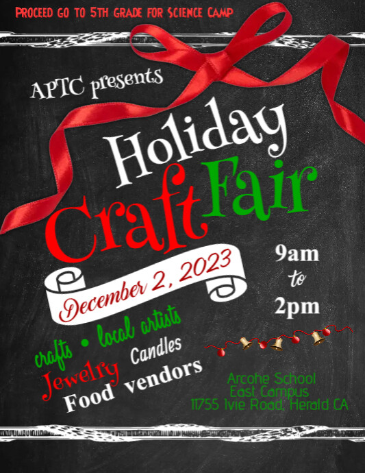 Holiday Craft Fair Flyer | PosterMyWall